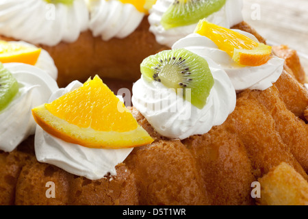 Traditional italian dessert Babà Stock Photo - Alamy