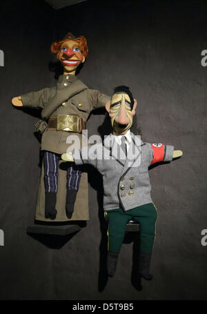 Marionette puppet displayed at the museum of Puppets which aims to ...