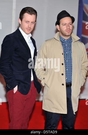 Chase & Status The Brit Awards 2012 Nominations held at the Savoy ...