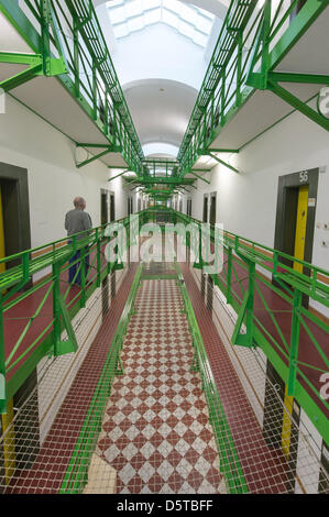 A hall with cells is pictured at the prison in Straubing, Germany, 19 ...