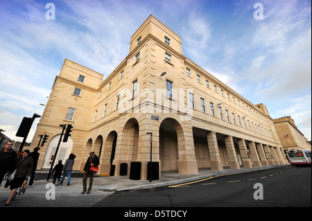 General view of The Southgate shopping centre in Bath Somerset UK Stock ...