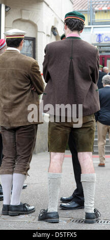 Fraternity members meet at the German Fraternity Day in Stuttgart ...