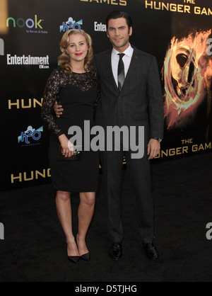 Wes Bentley and his wife Jennifer Quanz Los Angeles premiere of 'The ...