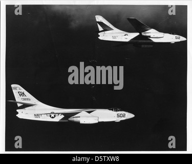 Douglas A3D-2 "Skywarrior" of VAH-4 Squadron Stock Photo - Alamy