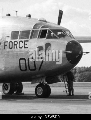 The Fairchild C-119F Flying Boxcar was a cargo aircraft used by the U.S ...