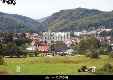 The town in pictured in Zella-Mehlis, Germany, 22 September 2012. Photo ...
