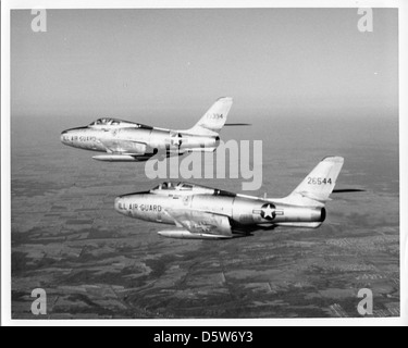 General Motors and Republic F-84F "Thunderstreaks" of the 170th FBS ...