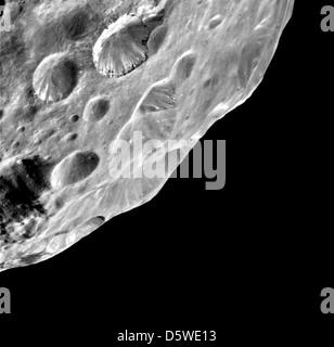 Phoebe, Moon of Saturn Stock Photo - Alamy