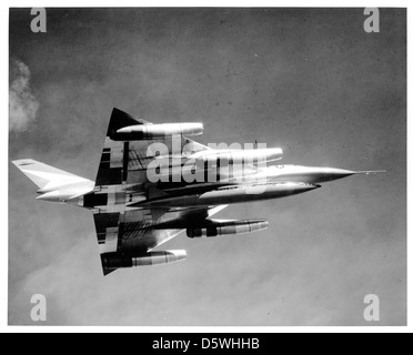 The Convair B-58A Hustler was the first operational supersonic bomber ...