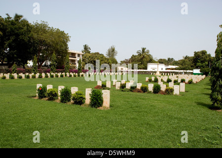 Gambia: Banjul - Commonwealth War Grave Cemetery Stock Photo - Alamy