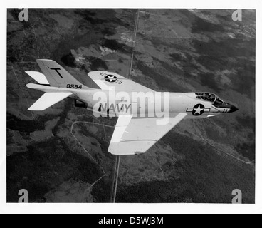 The McDonnell F3H Demon was a carrier-based fighter aircraft used by ...