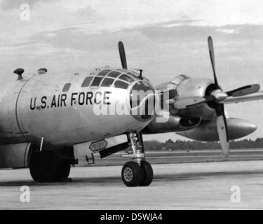 The Boeing B-50 'Superfortress' is a long-range strategic bomber used ...