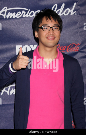 Heejun Han American Idol Season 11 contestants appear at Los Angeles ...