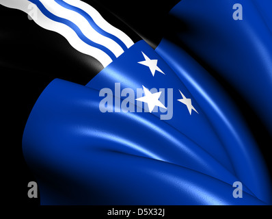 3D Flag of Aargau canton, Switzerland. 3D Illustration Stock Photo - Alamy