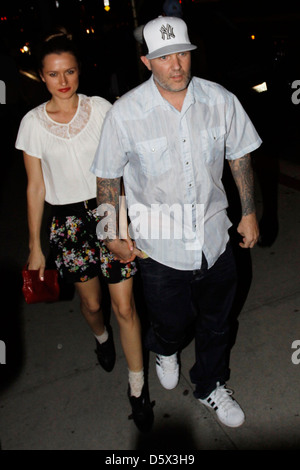 Fred Durst and his girlfriend leave BOA Steakhouse Los Angeles ...