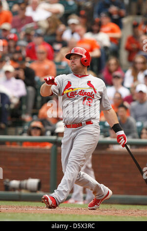 St. Louis Cardinals Ty Wigginton (12) during a game against the ...