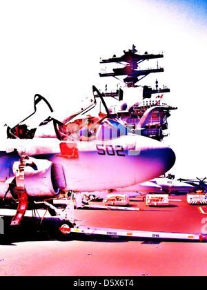 The Grumman EA-6B Prowler was an electronic warfare aircraft used by ...