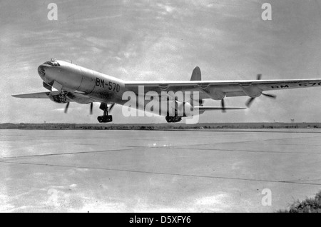 The Convair XB-36 Peacemaker prototype, serial number 42-13570, was an ...