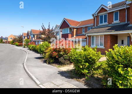 A typical street in an English town. Burton Street, Melton Mowbray ...