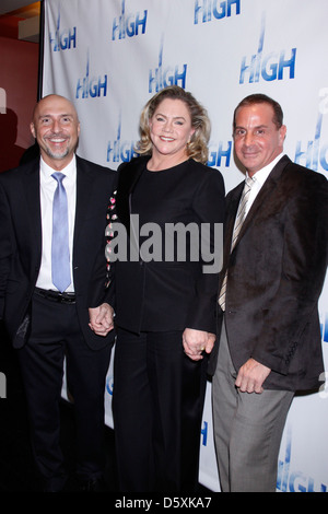 Rob Ruggiero, Kathleen Turner and Matthew Lombardo Opening night after ...