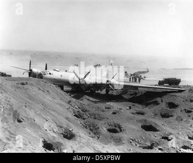 Boeing B-29 "Superfortress" After Crash Landing On Saipan, Marianas ...