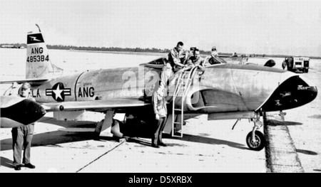 Lockheed P-80A-5-LO Shooting Star, 44-8533?, during a visit to RAF ...