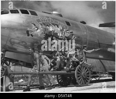 The Boeing B-29-40-BW Superfortress was a long-range heavy bomber used ...