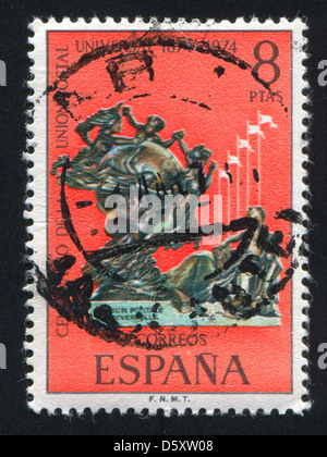 Bern, Switzerland - Universal Postal Union sculpture, designed by Rene ...