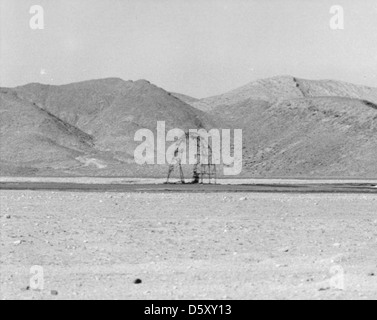 Operation Teapot - Tower remains Stock Photo - Alamy