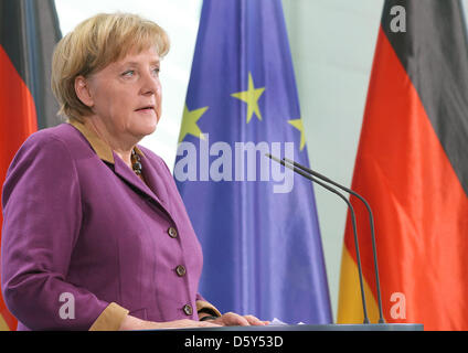 German Chancellor Angela Merkel is awarded with the Medal of Freedom by ...