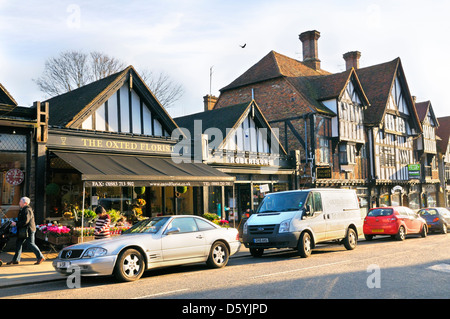 Cobham village, High Street, Surrey, England, UK Stock Photo - Alamy
