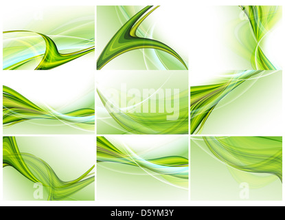 colorful huge set of business backdrops Stock Photo - Alamy