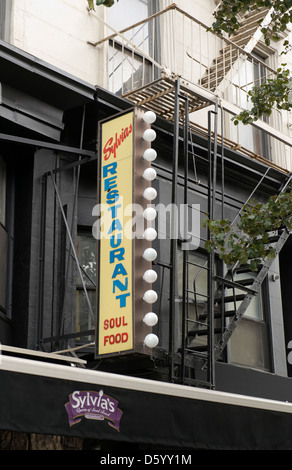 Sylvia's Soul Food Restaurant Harlem Manhattan New York City Stock ...