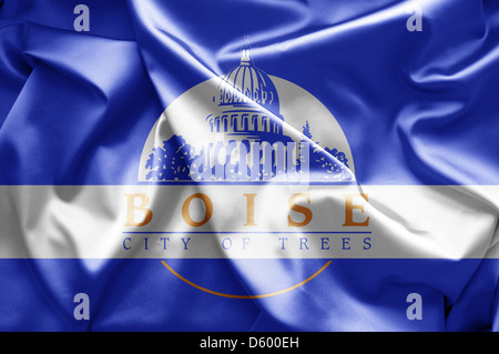 Flag of Boise Stock Photo - Alamy