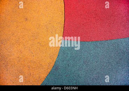Close up of playground colored ground Stock Photo - Alamy