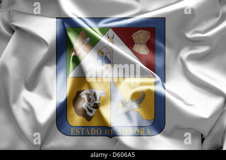 Flag of Sonora, Mexico Stock Photo - Alamy