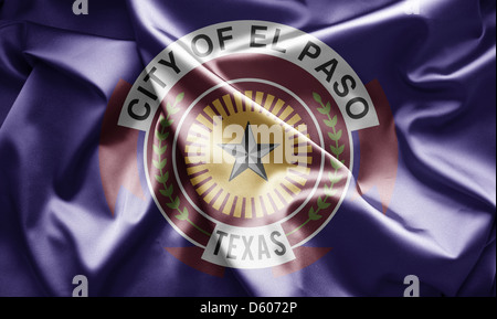 Flag of the city of El Paso - Texas Stock Photo - Alamy