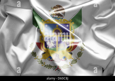 Mexican flag, Queretaro, Queretaro State, Mexico, North America Stock ...