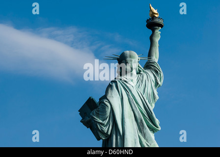 The Statue of Liberty back side Stock Photo - Alamy