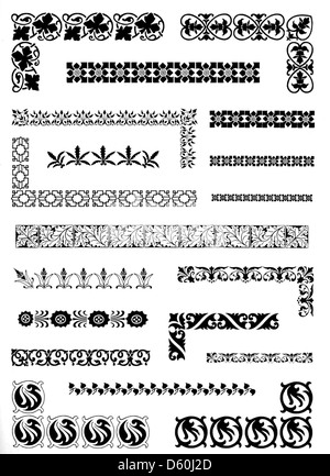 A 1900 catalog showcasing type specimens, borders, and ornamental ...