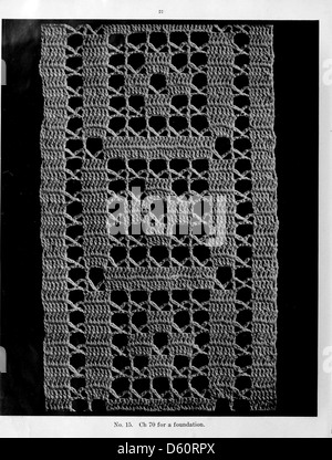 This 1913 book showcases various designs for bedspreads, with a focus ...