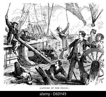 An image from 'A Brief History of the United States' (1872), featuring ...