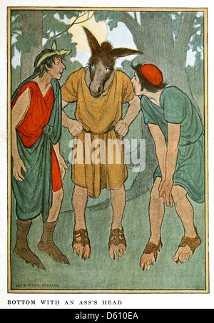 An illustration from the 1907 edition of Shakespeare’s 'A Midsummer ...