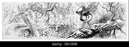 An 1874 illustration based on Shakespeare's 'A Midsummer Night's Dream ...