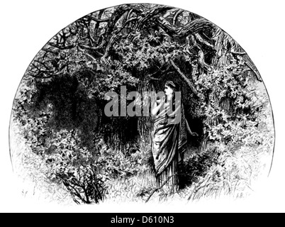 A scene from William Shakespeare's play Hamlet. Act V, scene 2. Hamlet ...