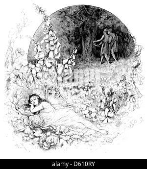 This image is an illustration from a 1874 edition of Shakespeare's play ...