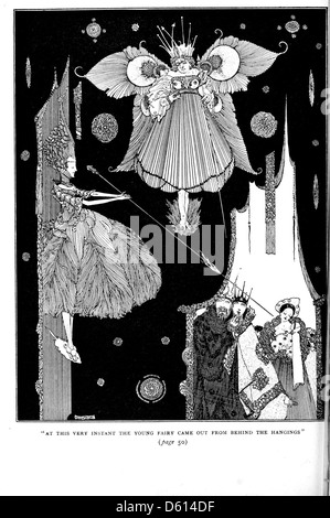 This illustration, created by Harry French, depicts a scene from ...