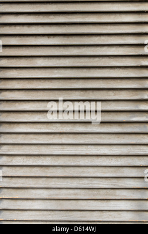 Brown wooden louver background texture Stock Photo - Alamy
