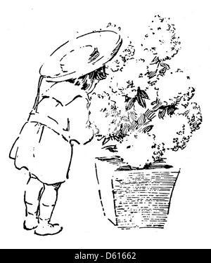 This 1905 illustration accompanies Robert Louis Stevenson’s poetry ...