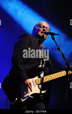 John Bramwell of I Am Kloot performs live on stage during day 1 of Camp ...